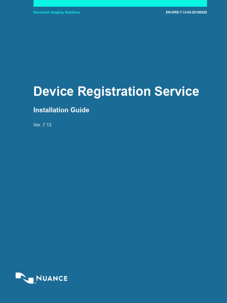 DRS - Installation Guide | PDF | Public Key Certificate | Installation ...