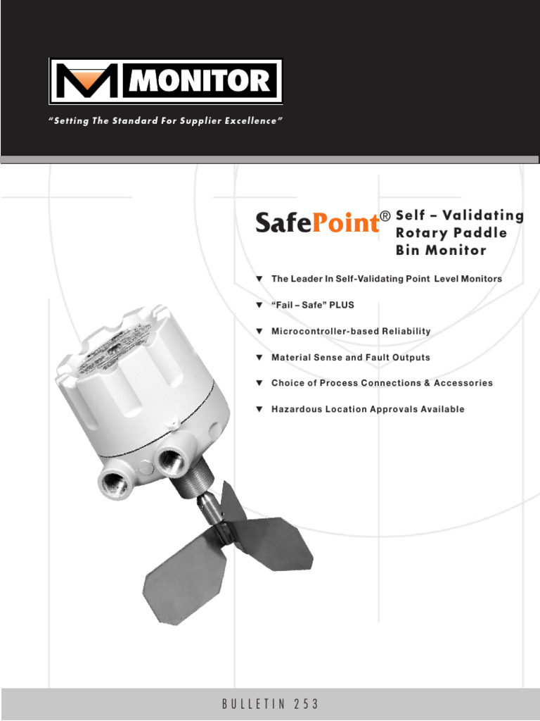 Safe Point 253 | PDF | Electric Motor | Stainless Steel