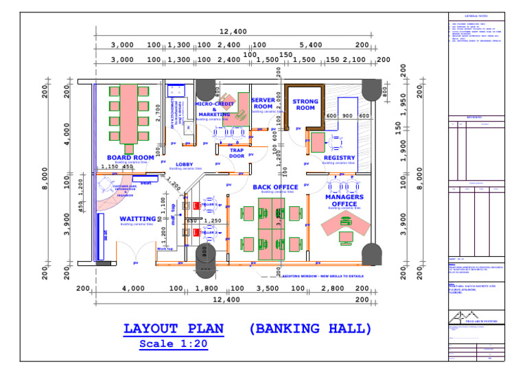 MAKTABA SACCO - Banking Hall - Revised 3 | PDF | Buildings And Structures
