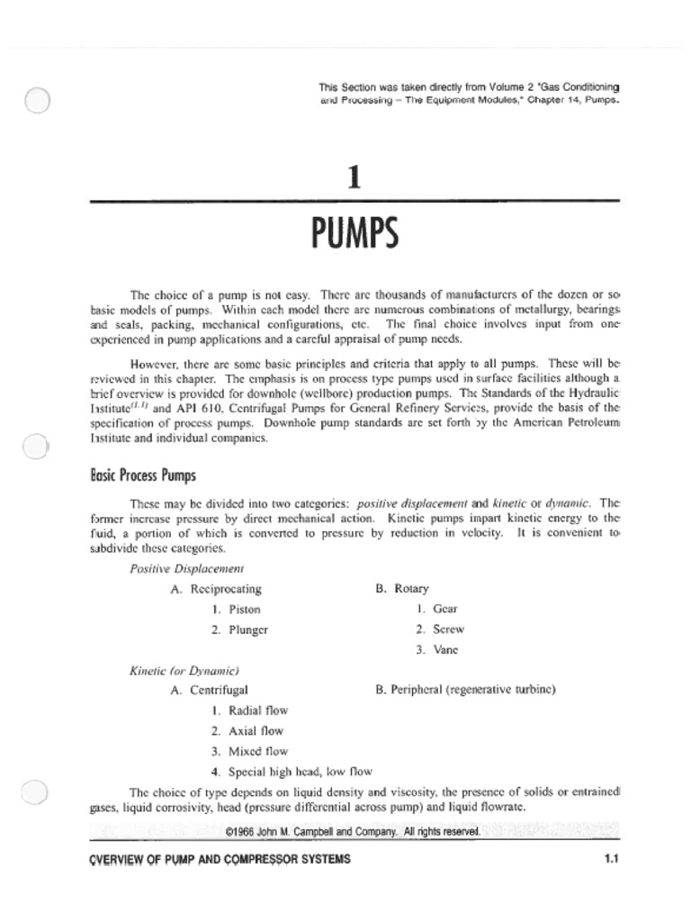 Pumps | PDF