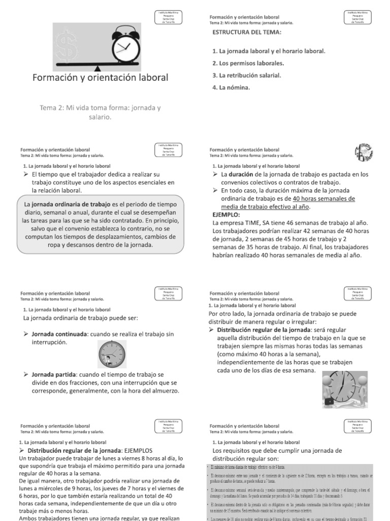 FOL Tema 2 (1ª parte) 4 en 1 | PDF