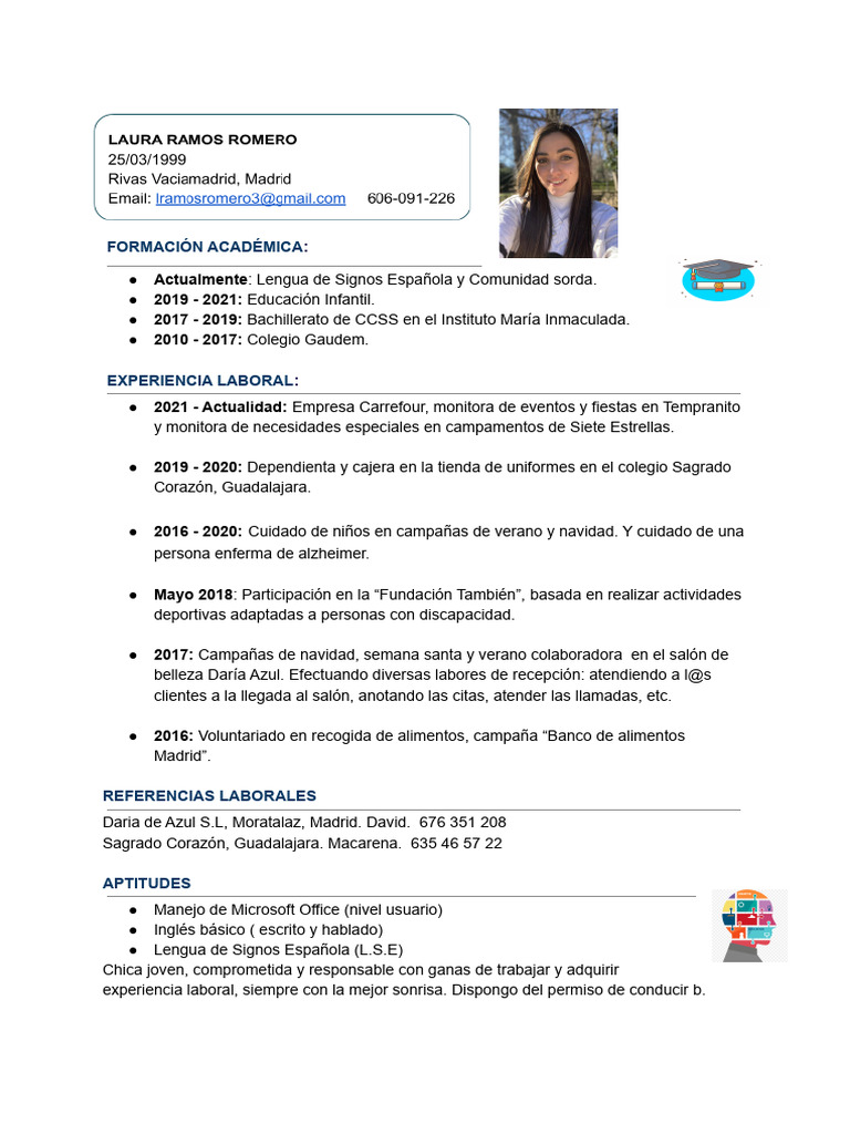 Currículum Laura | PDF | Crecimiento personal y profesional