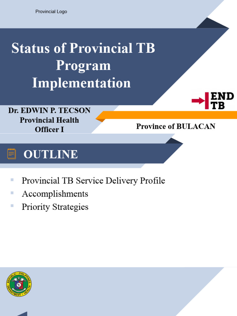 Provincial NTP RICT Revised | PDF | Health Sciences | Social Programs