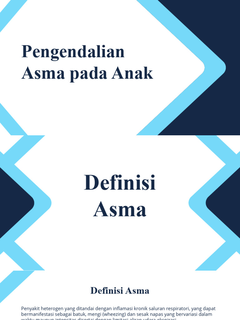 Asma Anak | PDF | Asthma | Cough