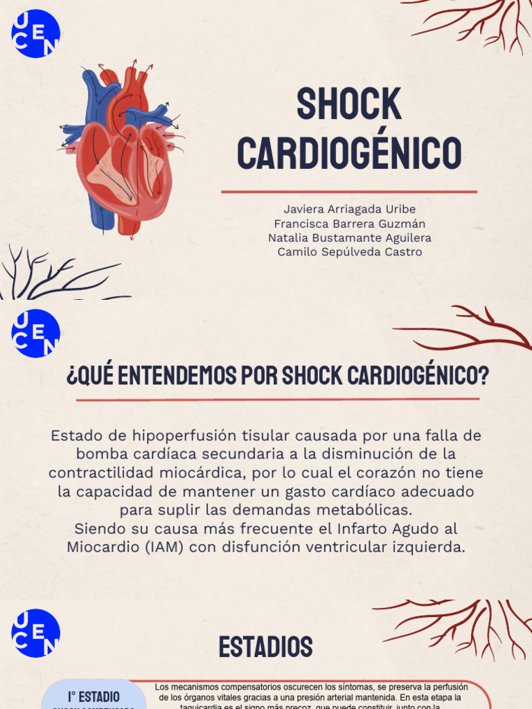 Seminario de Shock - Urgencias - PPTX 2 | PDF | Choque (circulatorio ...