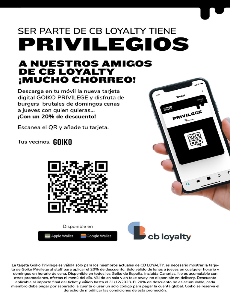 Cbloyalty Master Todos Digital Flyer Privilege | PDF