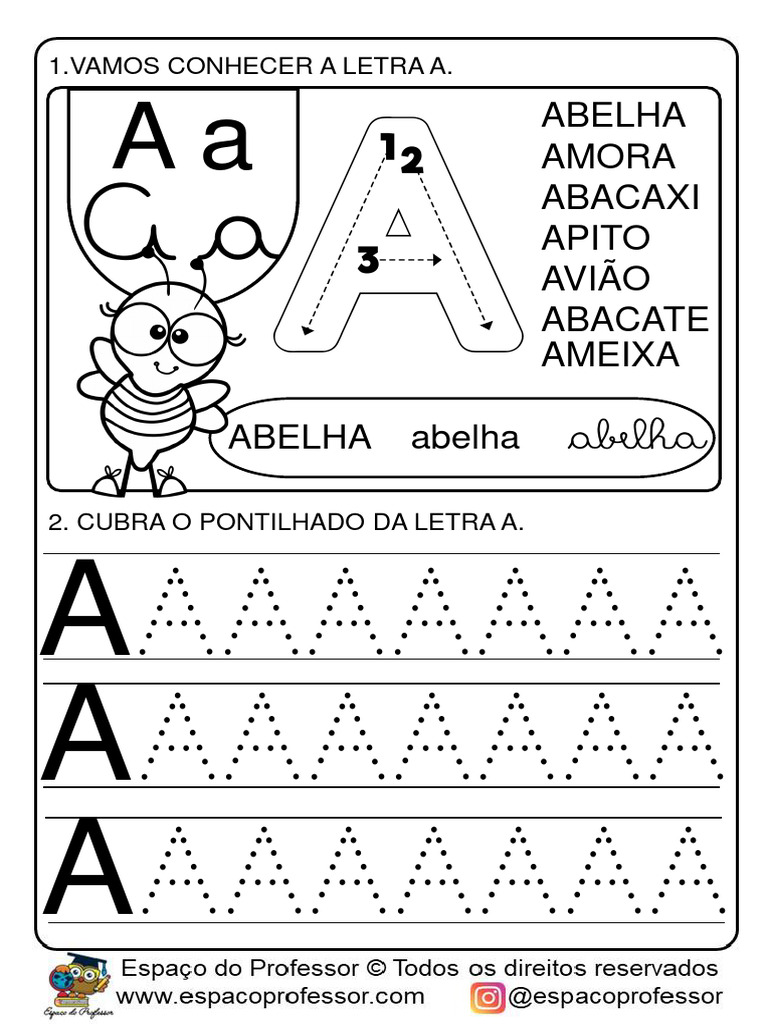Letra A | PDF