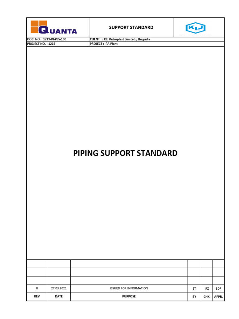 Support Standard | Download Free PDF | Gas Technologies | Building ...