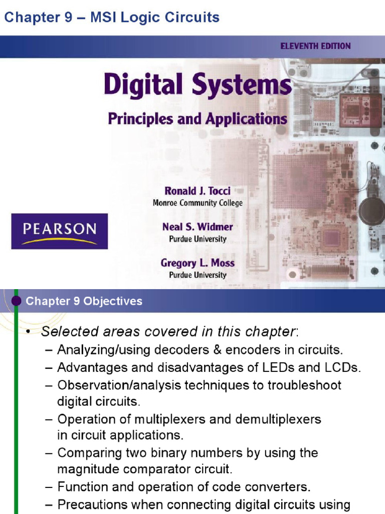 CH - 9 MSI Logic Circuits | PDF