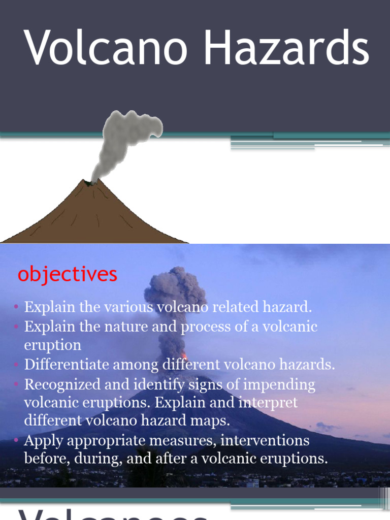 Module 5 Volcano Hazards 2 | PDF | Volcano | Types Of Volcanic Eruptions