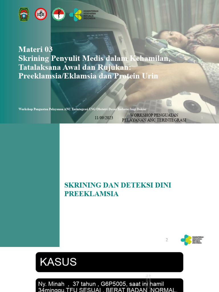 03_Skrining Penyulit Obstetri, Tatalaksana Awal dan Rujukan-Preeklampsia_Eklampsia dan Urin ...