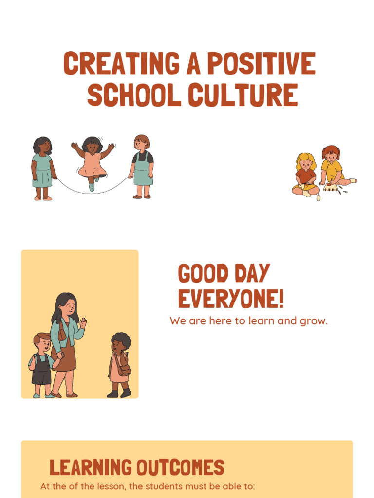 Positive School Culture | Download Free PDF | Social Psychology | Cognition