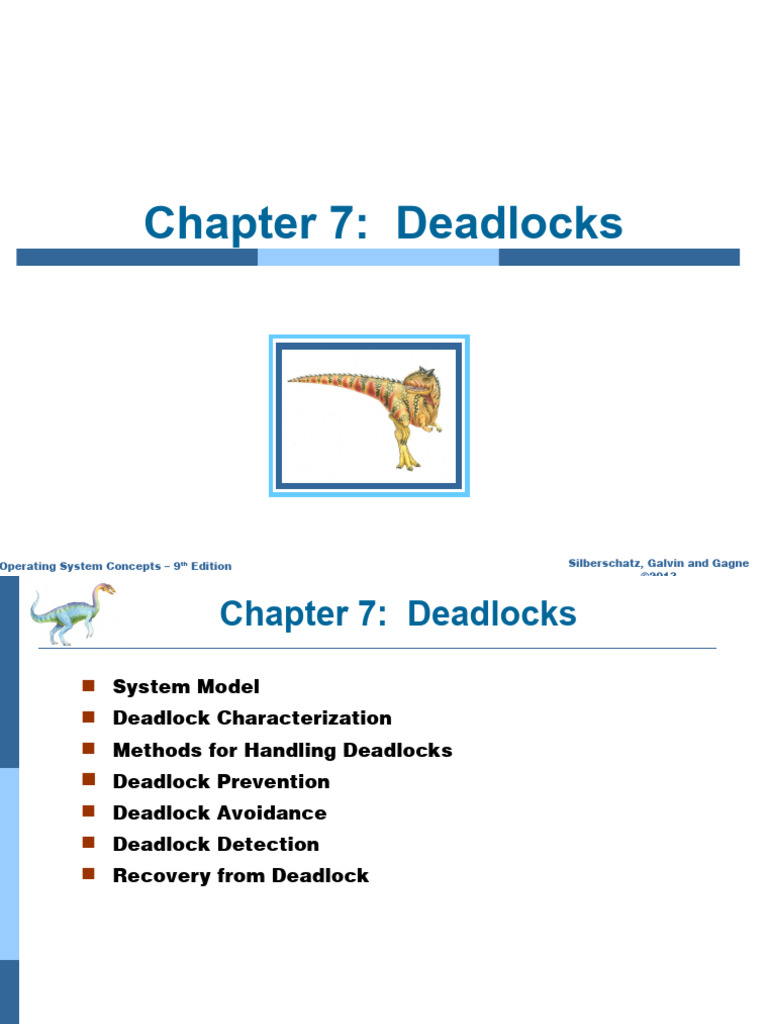 Deadlocks | PDF | Process (Computing) | Operating System Deadlocks | PDF | Process (Computing) | Operating System