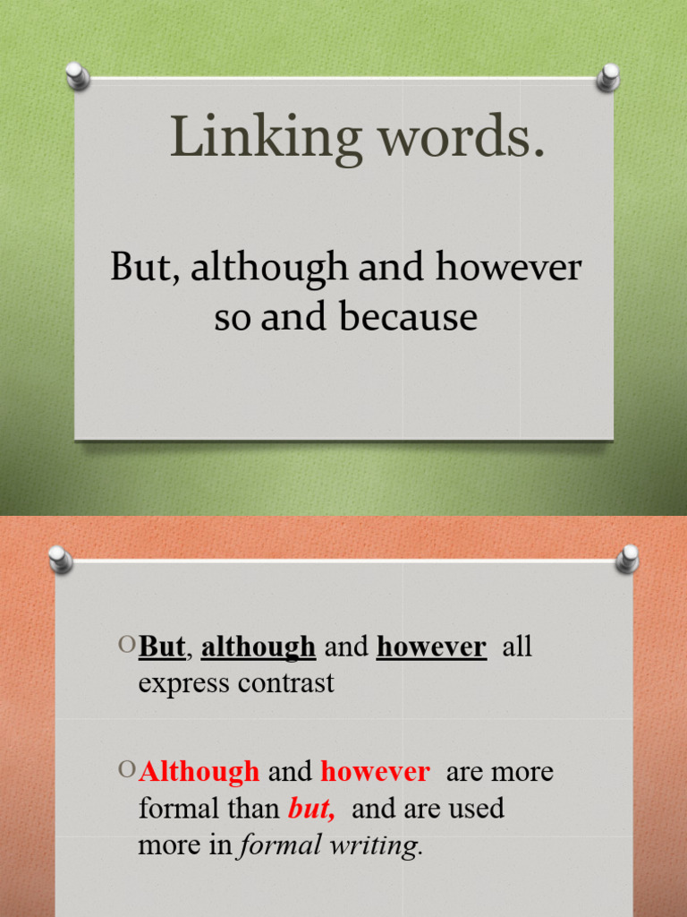 Linking Words | PDF