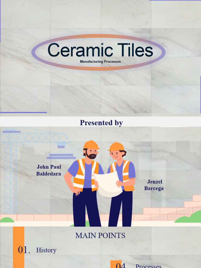 Final Ceramic Tiles Manufacturing BaldedaraBarcega | PDF | Tile | Mill ...