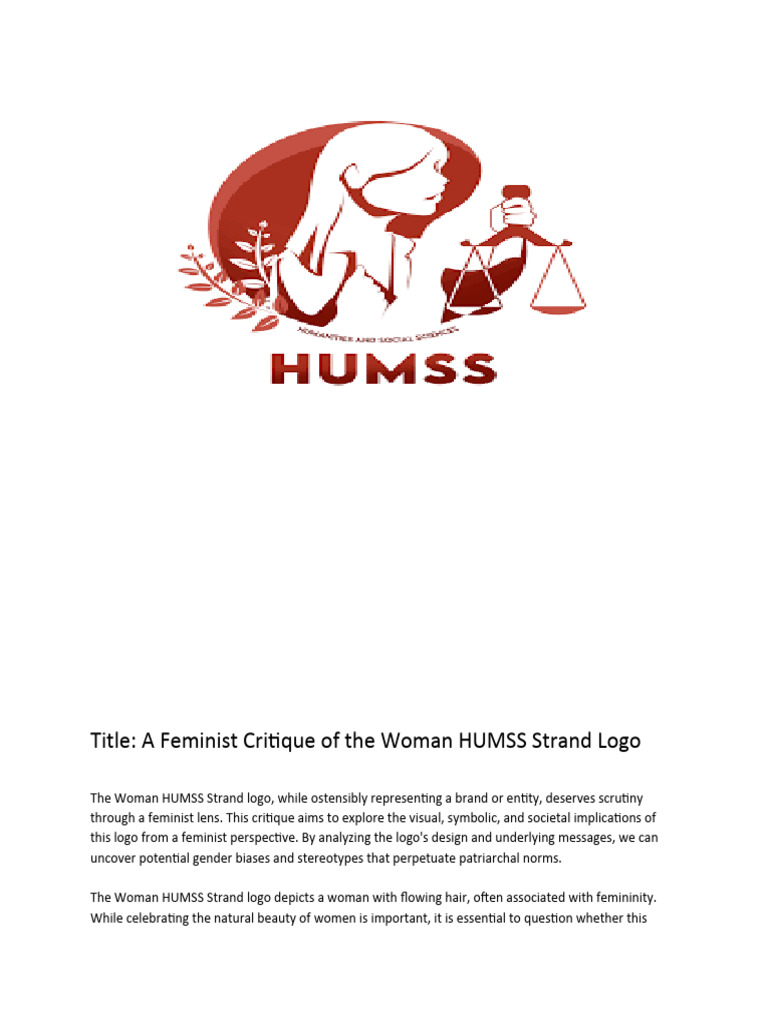 Feminist View on HUMSS Logo | PDF