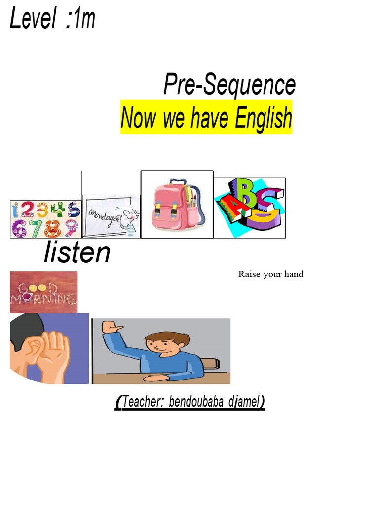 Pre Sequence Seq 1 2 3 | PDF | Punctuation | Learning