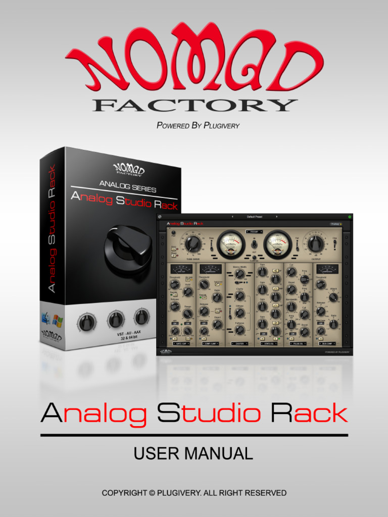 As-Rack - User Manual | PDF | Equalization (Audio) | Bandwidth (Signal ... As-Rack - User Manual | PDF | Equalization (Audio) | Bandwidth (Signal ...