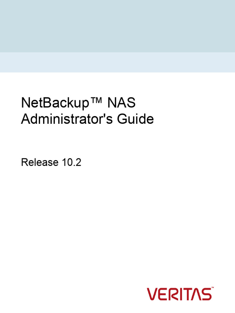 NetBackup102 AdminGuide NAS | PDF | Backup | Computer Architecture