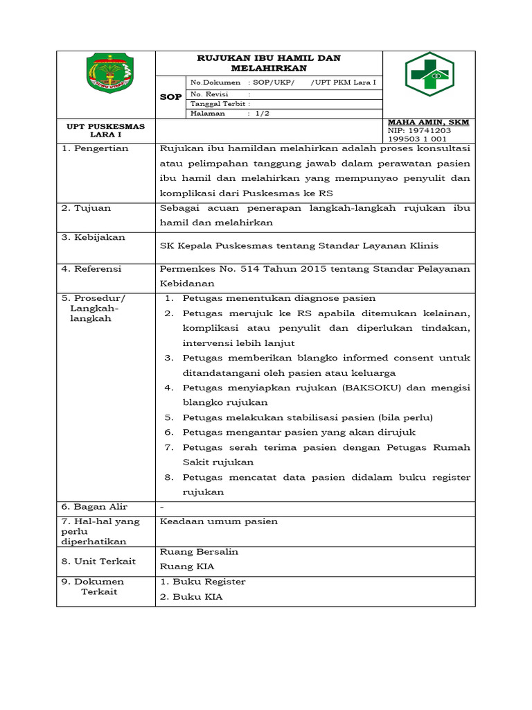 Sop Rujukan | PDF | Pengembangan Diri | Sains & Matematika