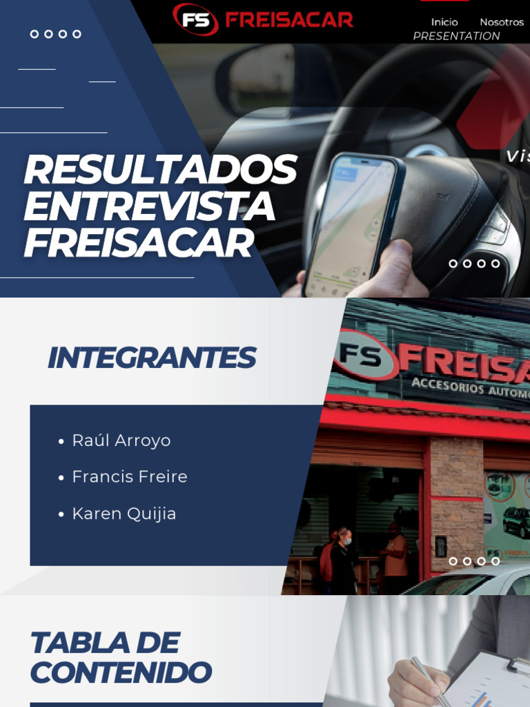Presentacion de Resultados Entrevista Freisacar | PDF | Business ...