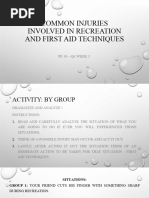 What Does TOTAPS Stand For? Touch, Observe | PDF | Pain | Diseases And ...