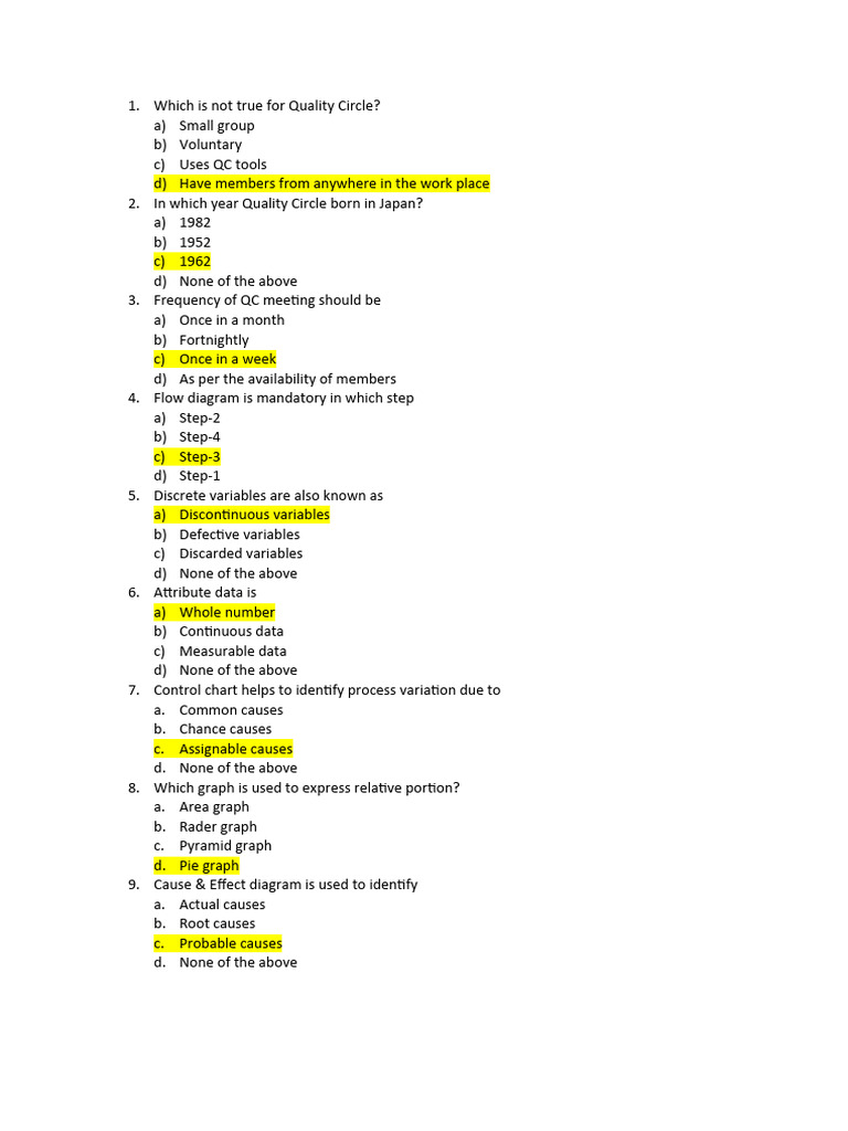 QC Question - Set-1 | PDF | Histogram | Statistics