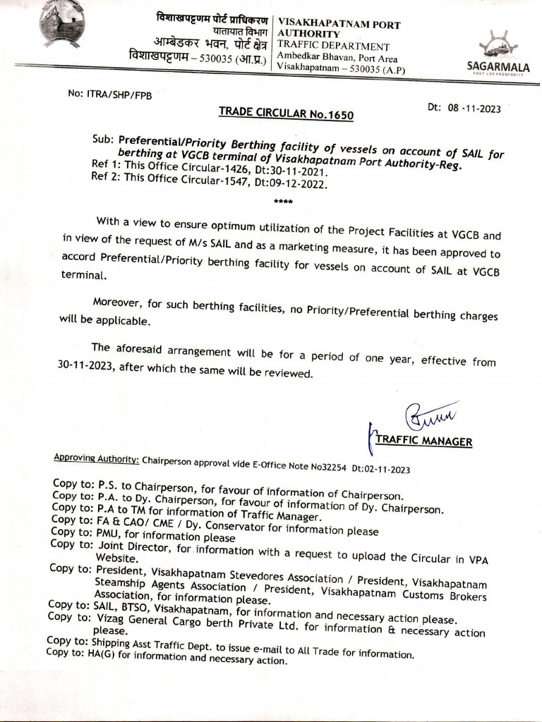 Circular-1650 SAIL PB | PDF