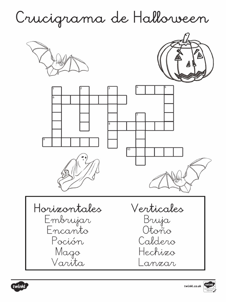 Crucigrama Halloween | PDF