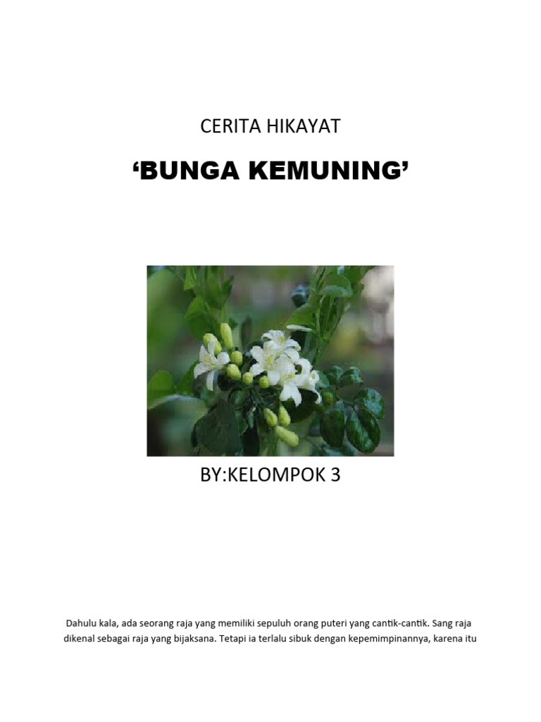 Hikayat Bunga Kemuning: Kebaikan Abadi | PDF | Fiksi Misteri, Thriller ...