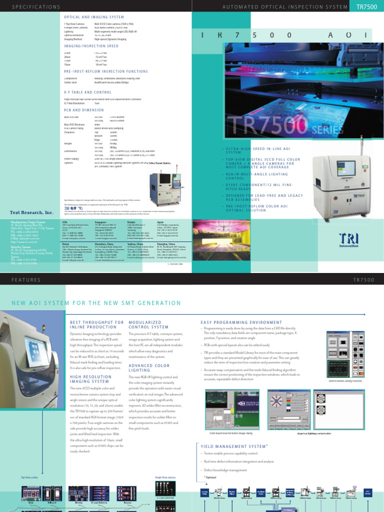 Tri 7500 | PDF | Image Resolution | Camera