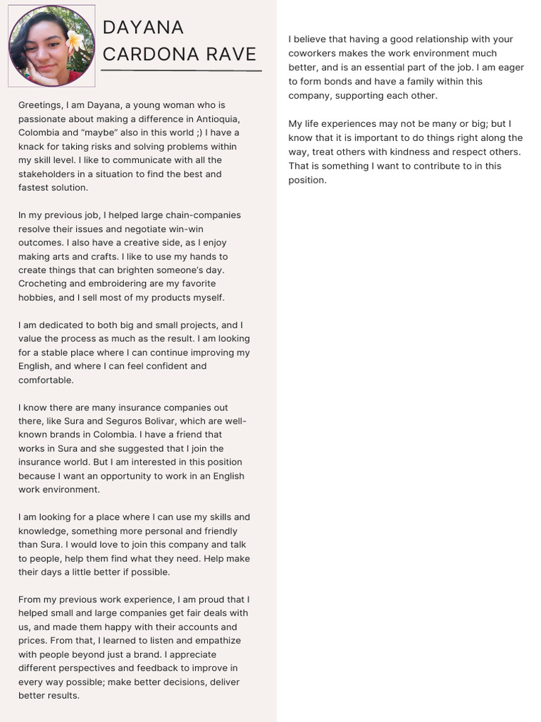 Dayana Cardona Rave | PDF | Human Communication | Psychological Concepts