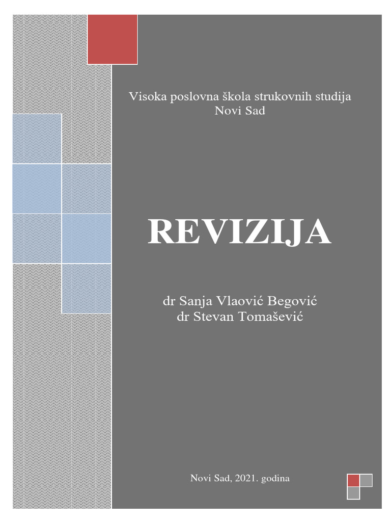 Vlaovic Begovic I Tomasevic S Revizija | PDF