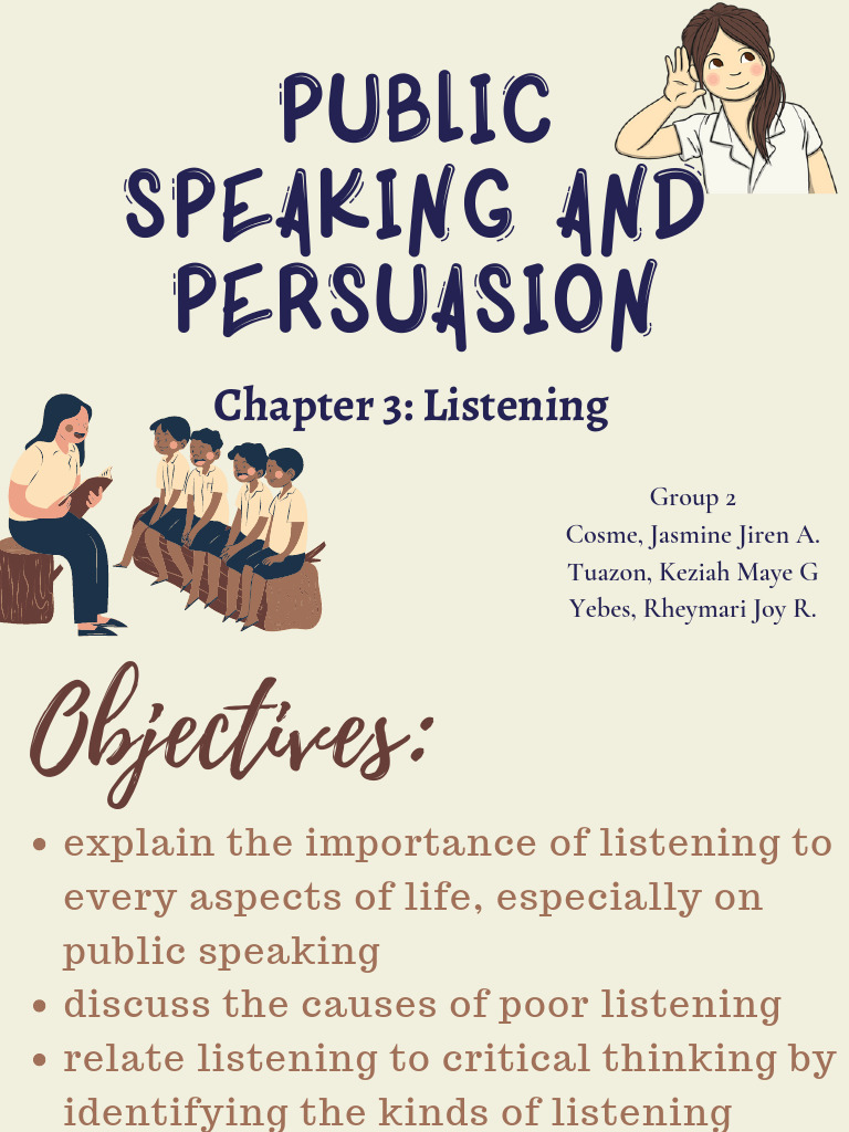 Public Speaking and Persuasion Final | PDF | Thought | Empathy