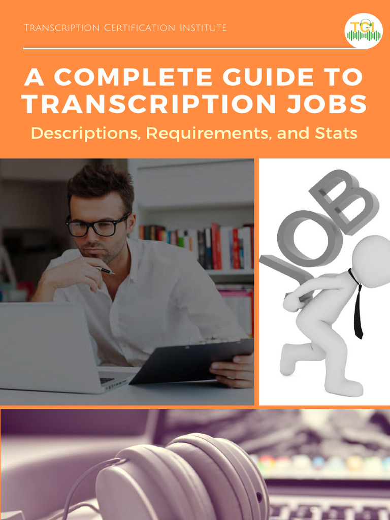 Guide To Transcription Jobs | PDF | Human Communication | Business