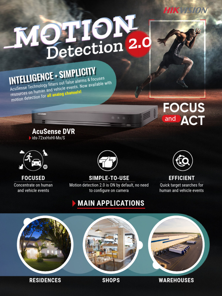 Acusense DVR Flyer | PDF | Digital Video Recorder | Qr Code