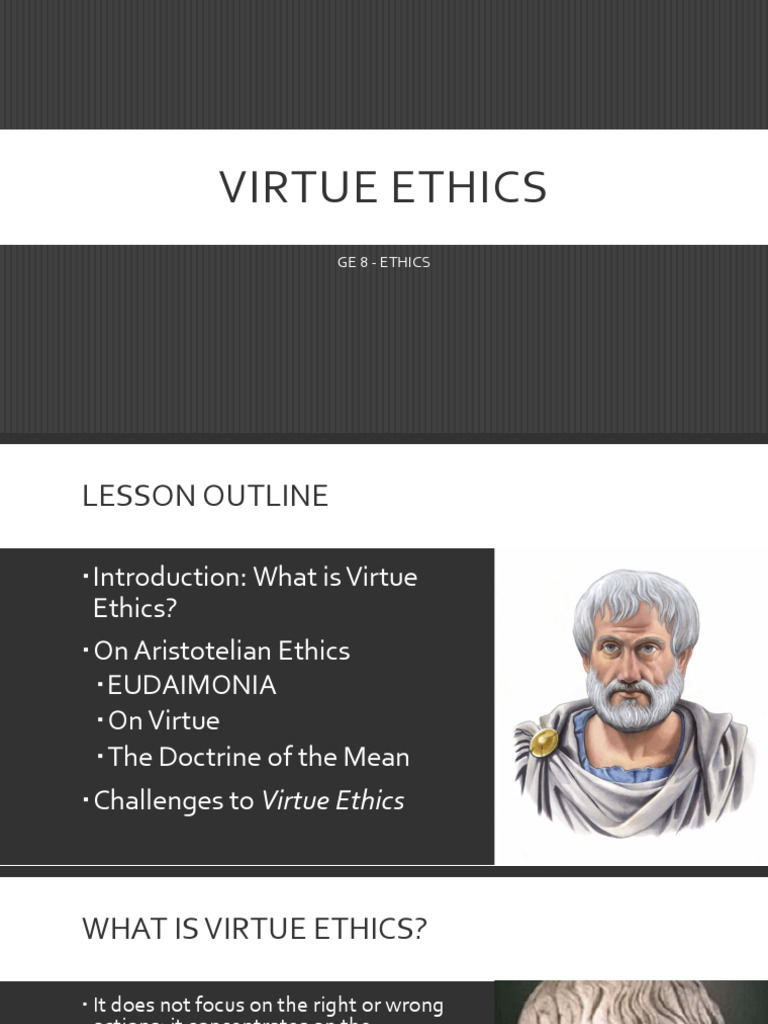 Aristotelian Ethics | PDF | Virtue | Happiness