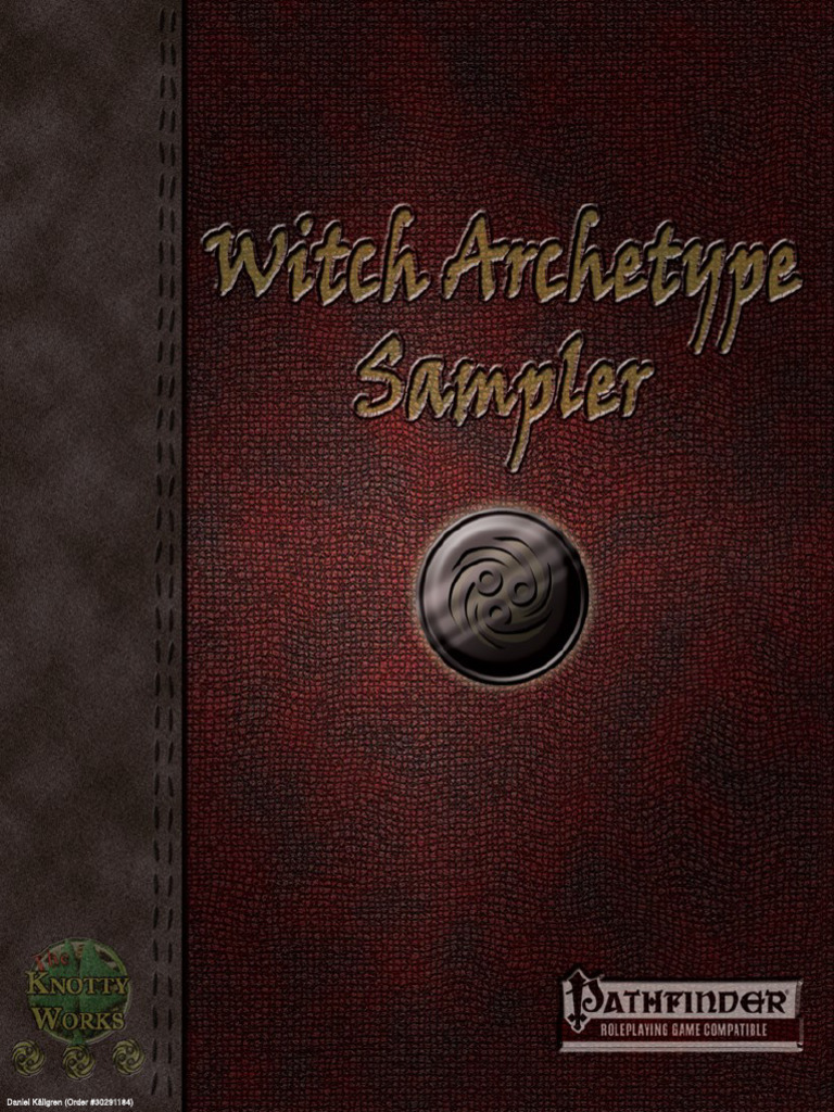 Witch Archetype Sampler | PDF | Copyright | Derivative Work