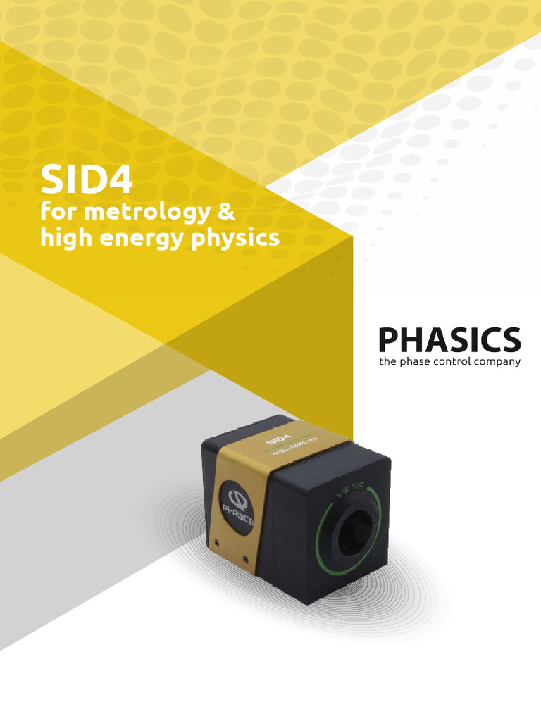 PHASICS Brochure Laser Testing and Adaptive Optics Solutions V10 | PDF ...