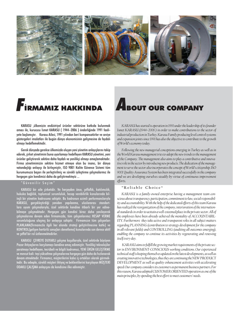 Kompansator Katalog | PDF | Chemical Engineering | Materials