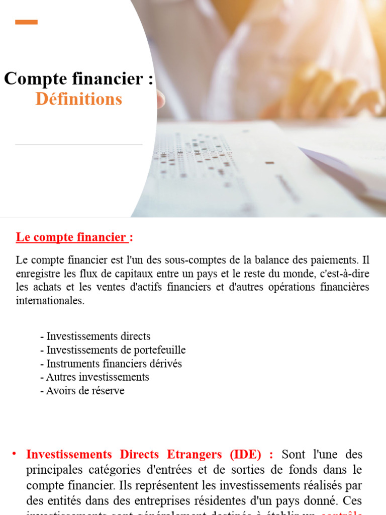 Comprendre le compte financier | PDF | Investir | Économie