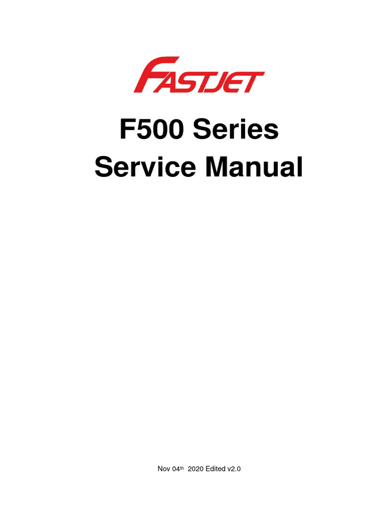 F500 SERVICE MANUAL EN V2.0 | PDF | Electrical Connector | Electromagnetism
