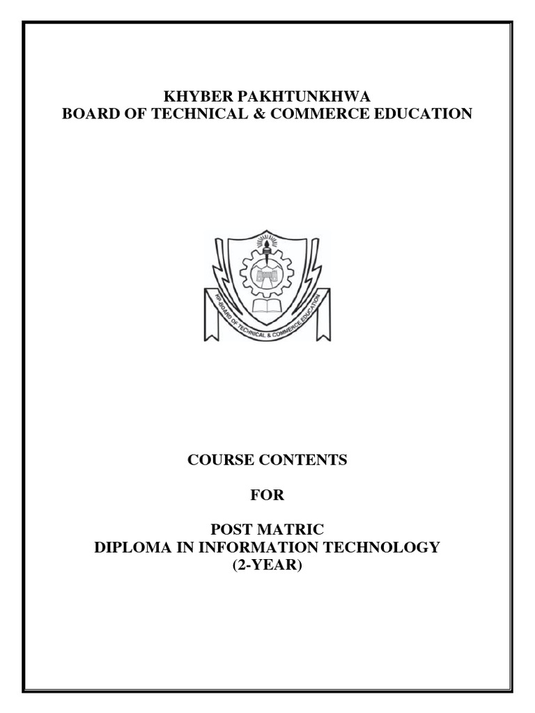 Cours Outline DIT-2 Year | PDF | Microsoft Word | Microsoft Excel