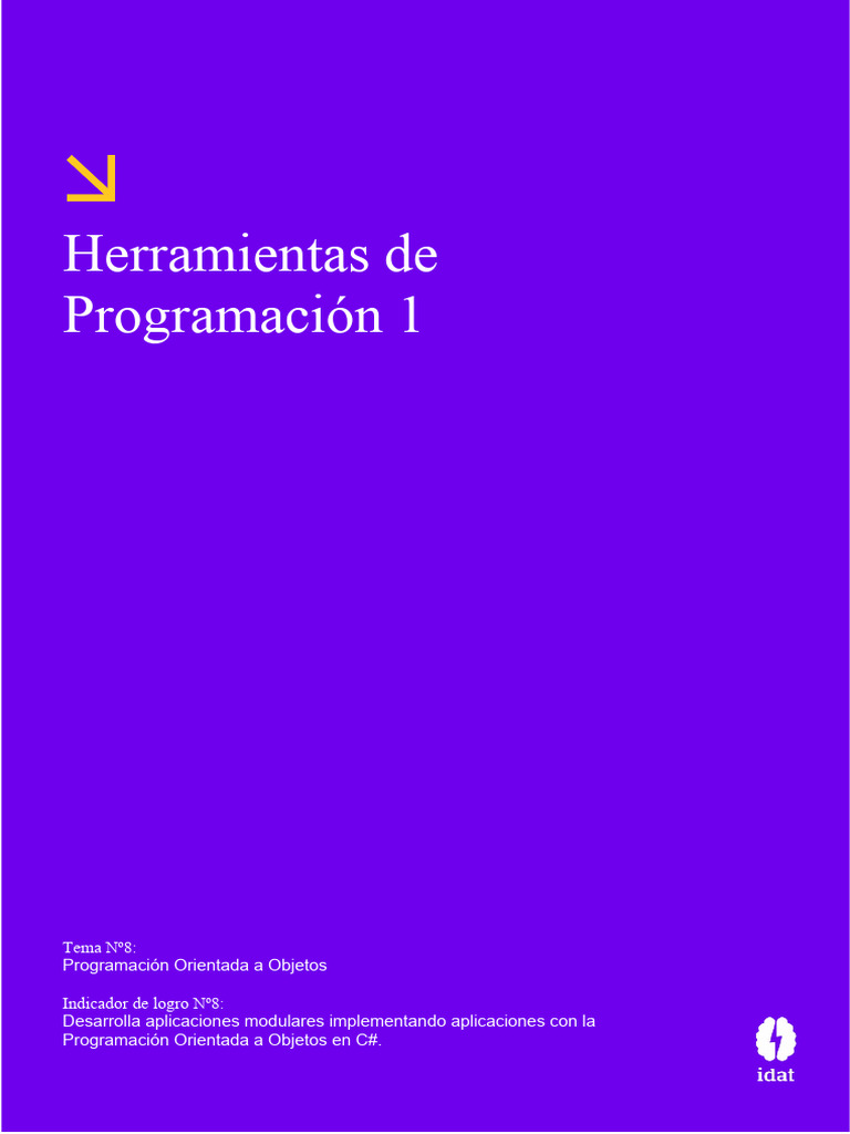 S8_Programación Orientada a Objetos_Clases y objetos | PDF | Programación | Constructor ...