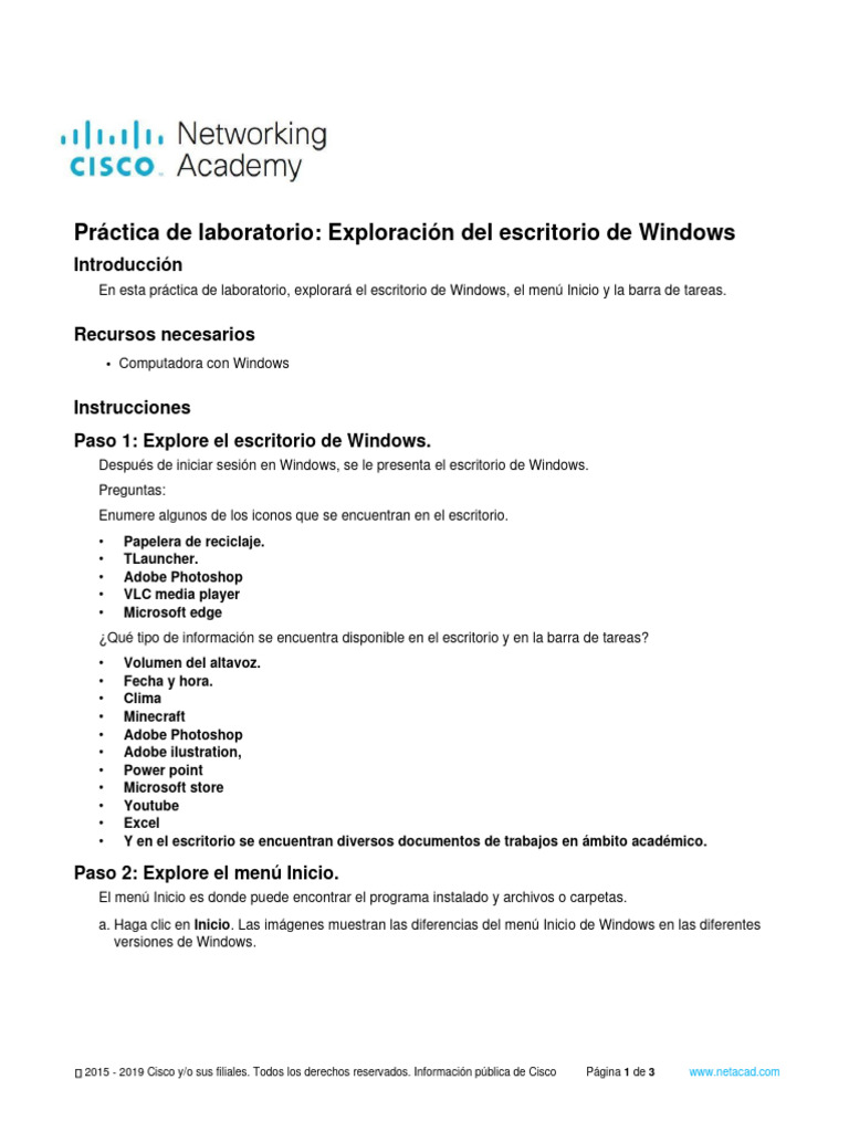 Practicas Del Capitulo 11 | PDF | Windows 7 | Archivo de computadora