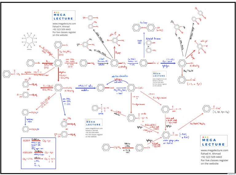 Aa - BEST A2 Spider Chart - Organic Reactions | PDF