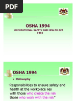 OHS Act No. 85 of 1993 Overview | PDF | Occupational Safety And Health ...