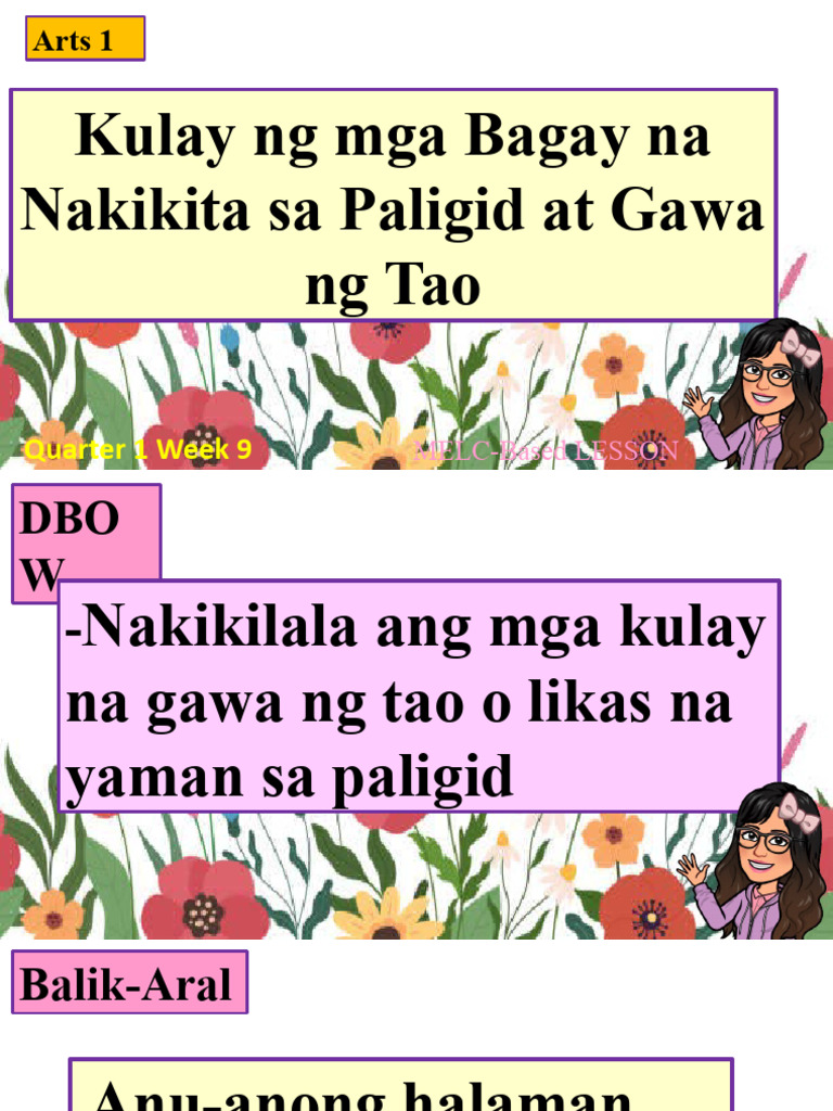 Arts 1 Q2 Week 2 | PDF