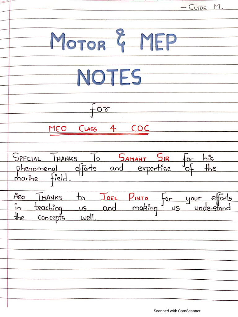 001 MEP - Clyde | PDF