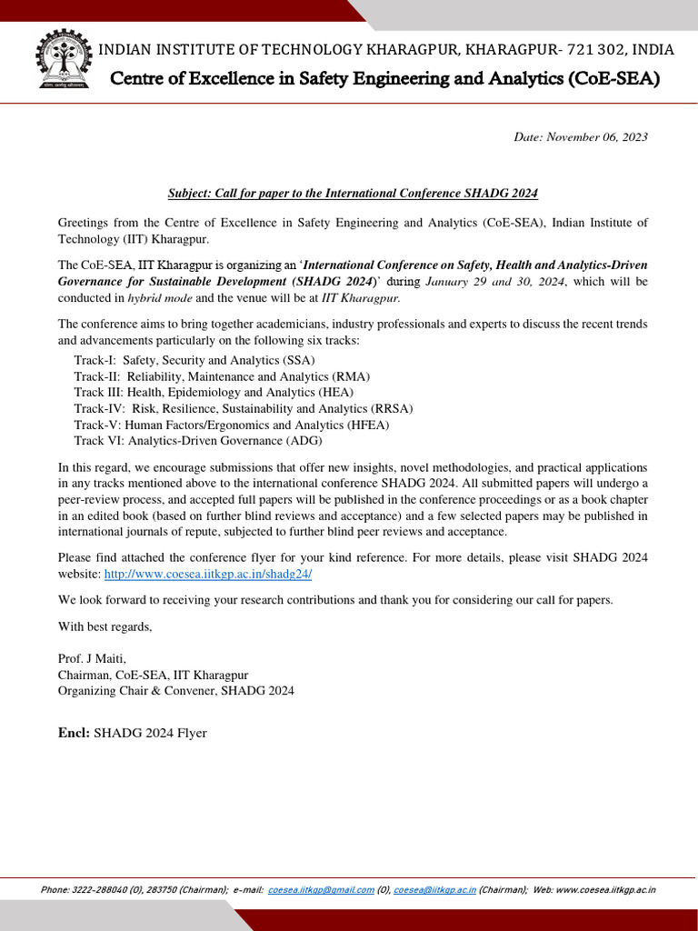 Call For Paper | PDF